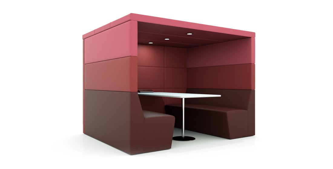 Shelton Office Pod - Citrus Seating - Enclosed Seating Space